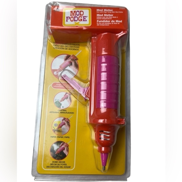 modpodge | Art | Mod Podge Gun Melter Glue Heat Crafting Decor Design ...